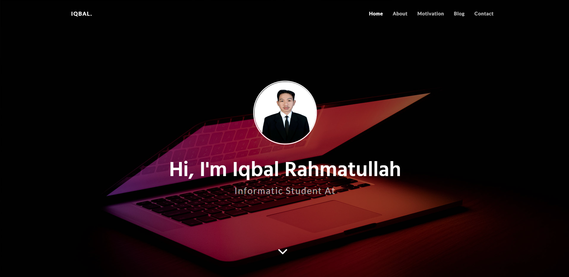 Web Portofolio - Muhammad Iqbal Rahmatullah